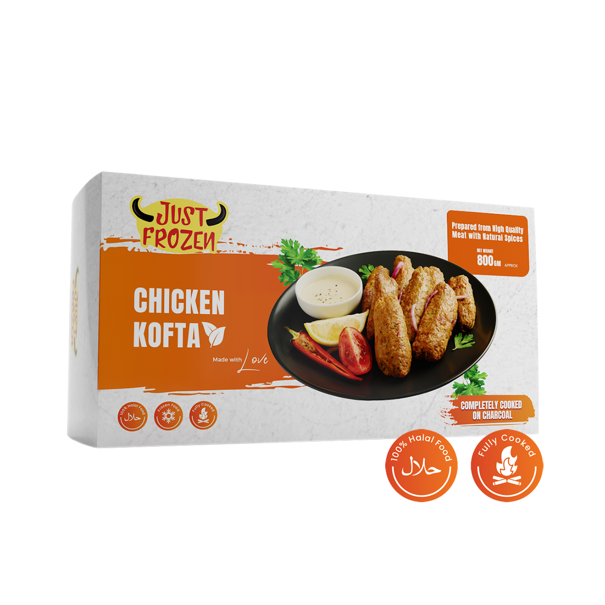 Chicken KoftaCooked on charcoal – Just Frozen